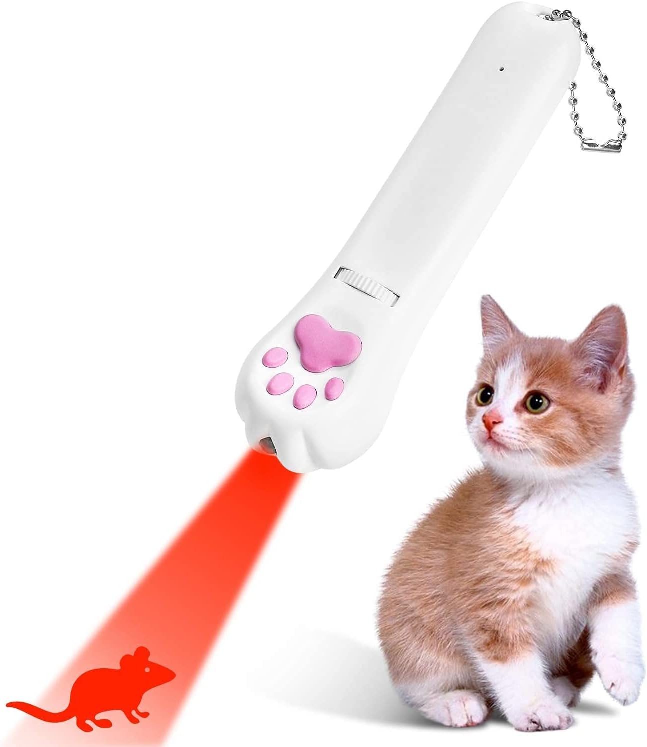 Amazon.com : HEYPOMAX Cat Laser Toy, Cat Toys for Indoor, Laser Pointer ...