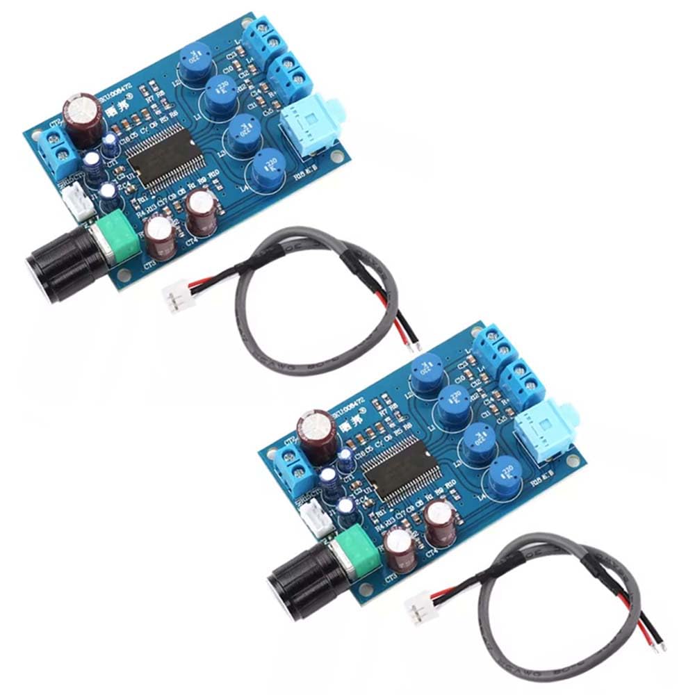 Amazon.co.jp: 2PCS Digital Amplifier Board Program Voltage Range 9-14V ...