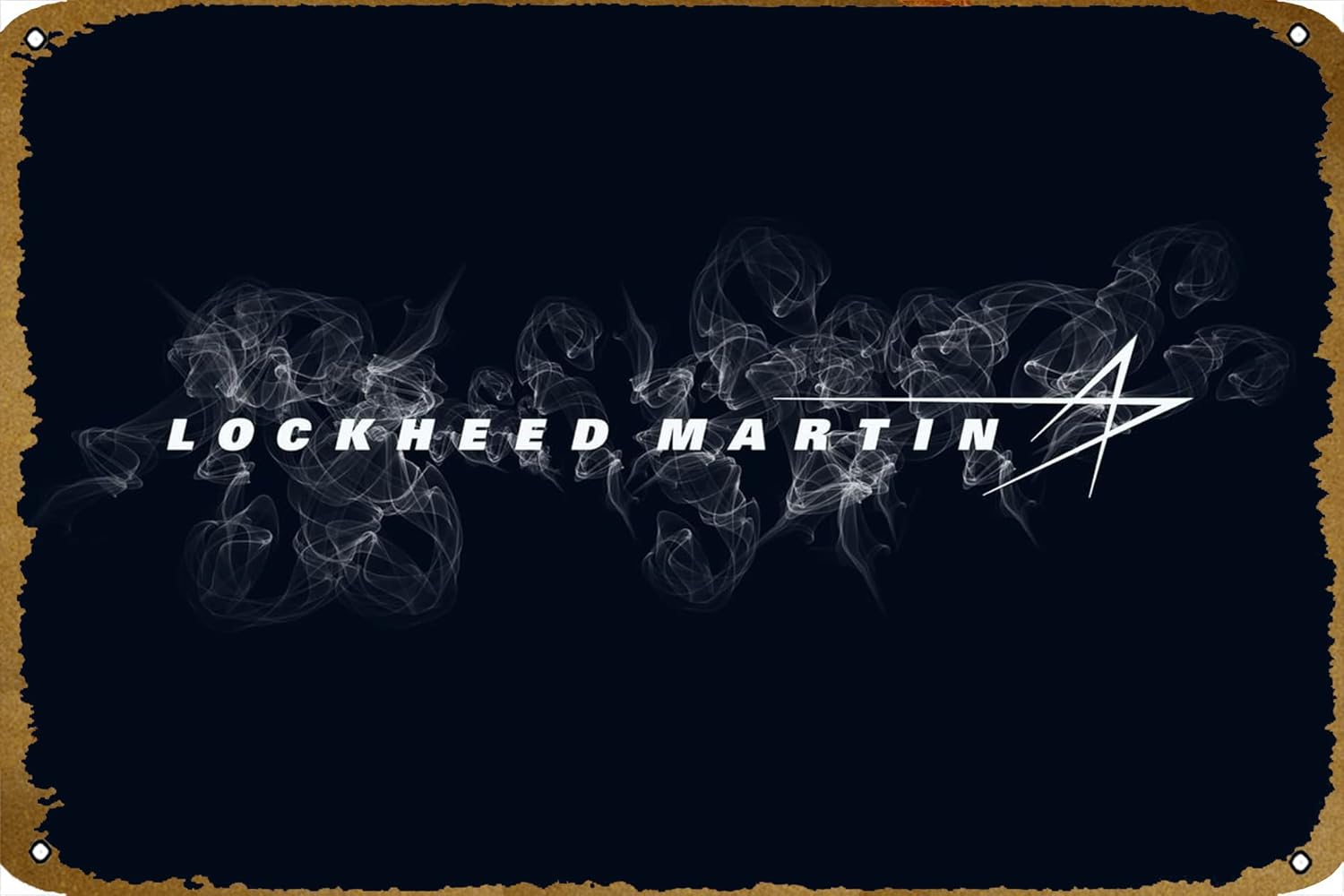 Amazon.com : Lockheed Martin Posters tin Sign Metal Cafe bar Home Wall ...
