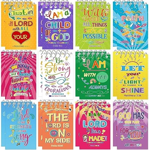 Amazon.com : Religious Bible Verse Notepads,Jesus Love You Christian ...