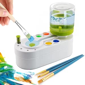 Amazon.com: DYASH®-Premium Paint Brush Cleaner Rinse Cup – Flush My ...