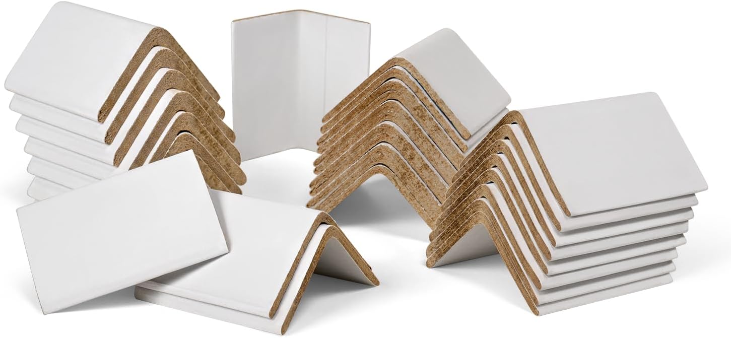 Amazon.com: ESK Packaging Strapping Edge Protectors, 2"W x 2"D x 3”L ...