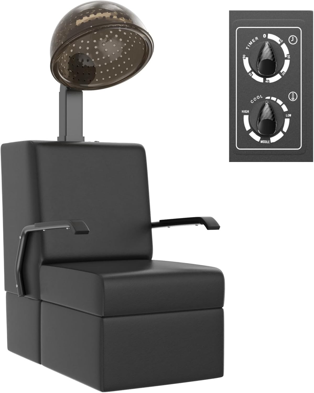 Amazon.com: SyyBhb Professional Hooded Hair Dryer Chair, 1000W Angle ...