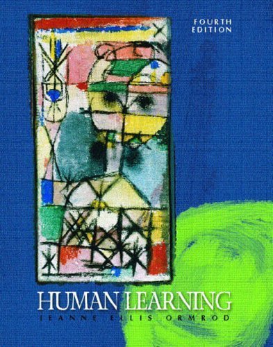 Human Learning by Ormrod, Jeanne Ellis (2003) Hardcover: unknown author ...