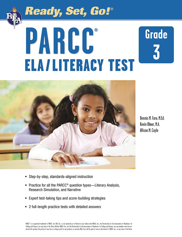 Amazon.com: Common Core: PARCC® ELA/Literacy Test, Grade 3 (Common Core ...