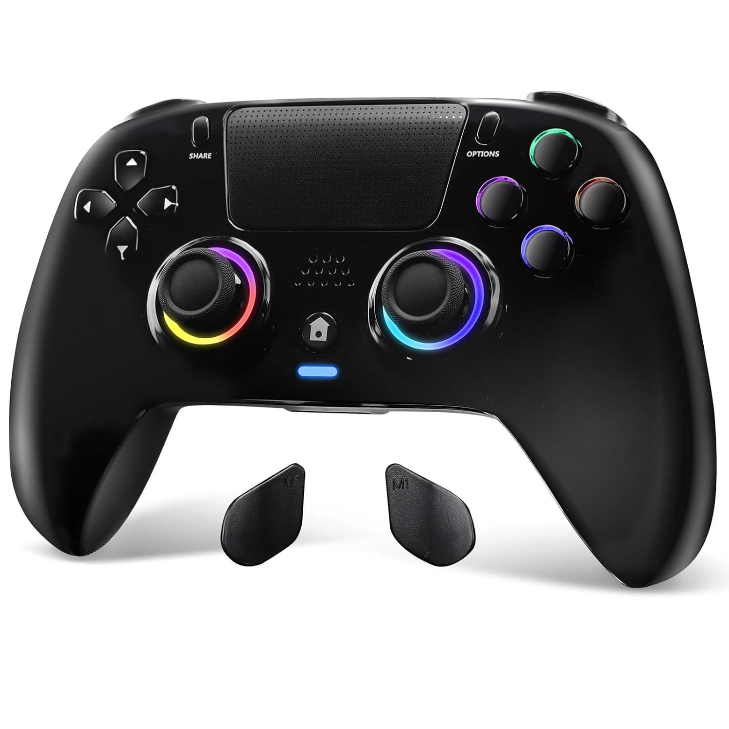 Amazon.com: DoJoZone Hall Effect Controller for PS4, Wireless ...