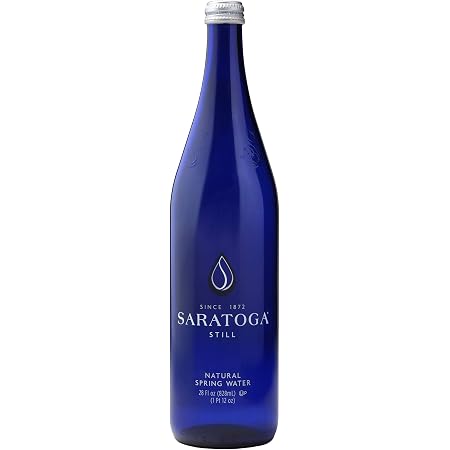 Saratoga Sparkling Spring Water - 12 oz. (Carbonated, Pack of 24 ...