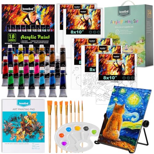 Top 10 Paint Set For Beginners of 2022 - Katynel