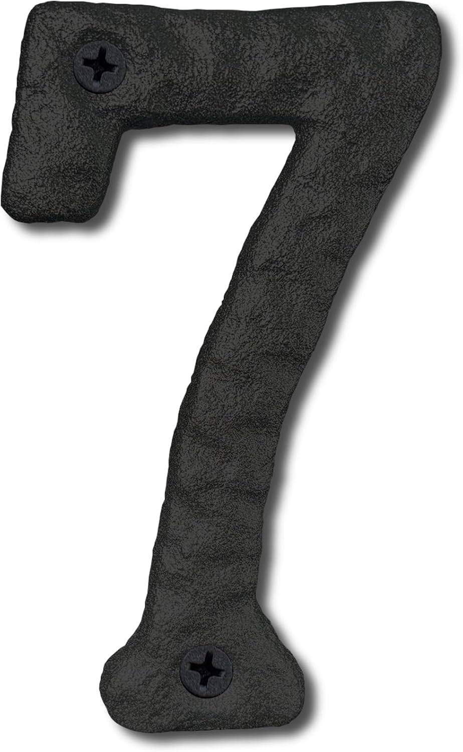 Amazon.com: Cobata 4 inch Cast Iron Mailbox Numbers - Screw In & Hammer ...