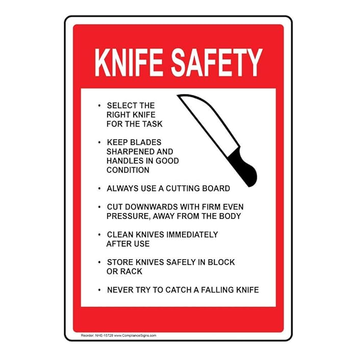 Knife Safety Symbol