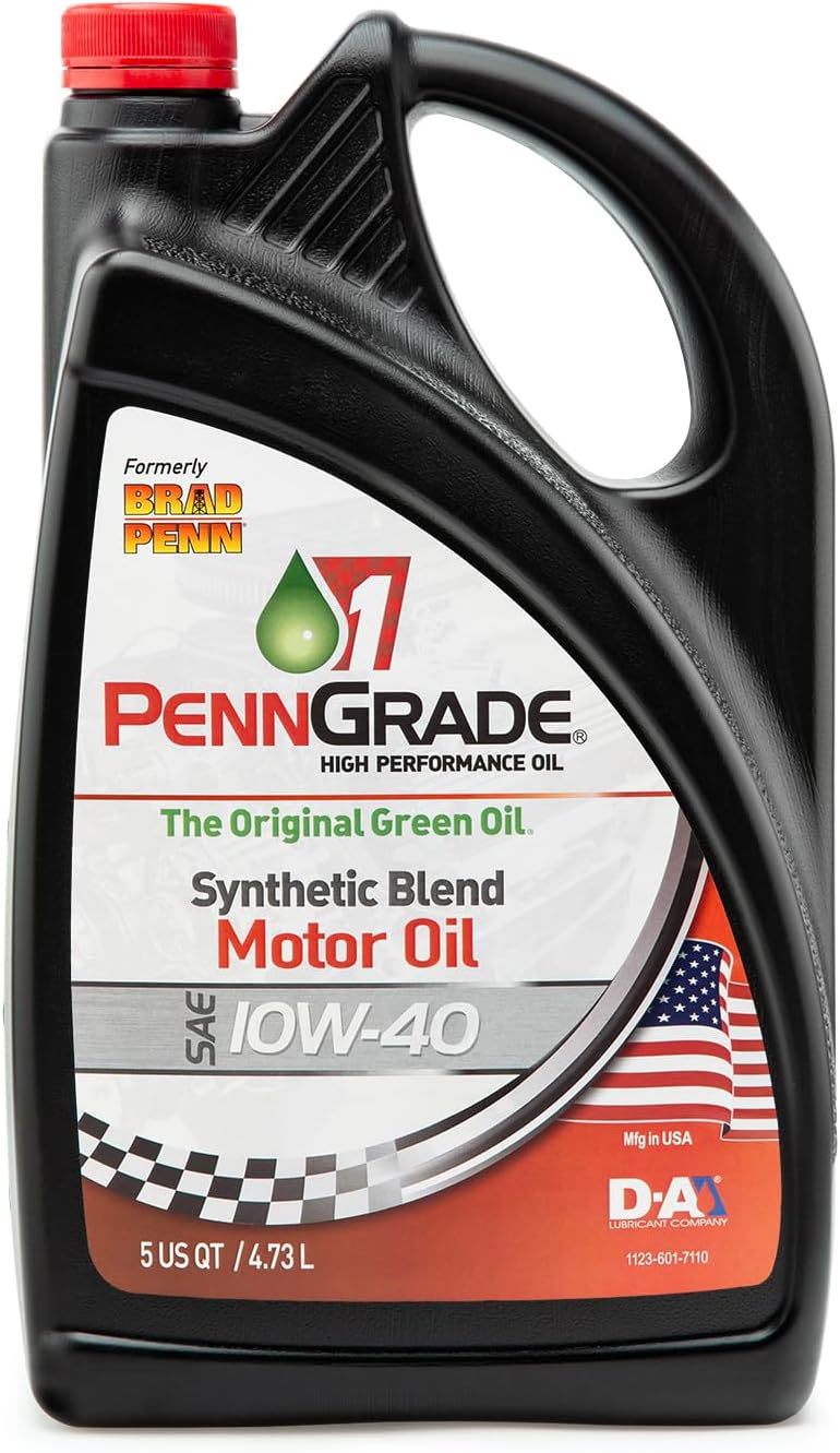 Amazon.com: PENN GRADE 1, 71440, Synthetic Blend High Performance Oil ...