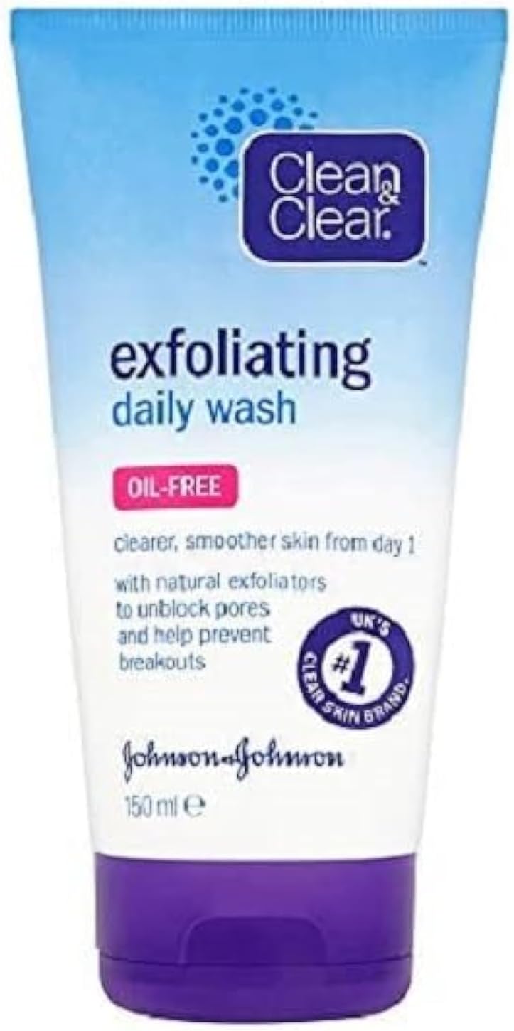 Clean and Clear Exfoliating Daily Wash, 150ml : Amazon.co.uk: Beauty
