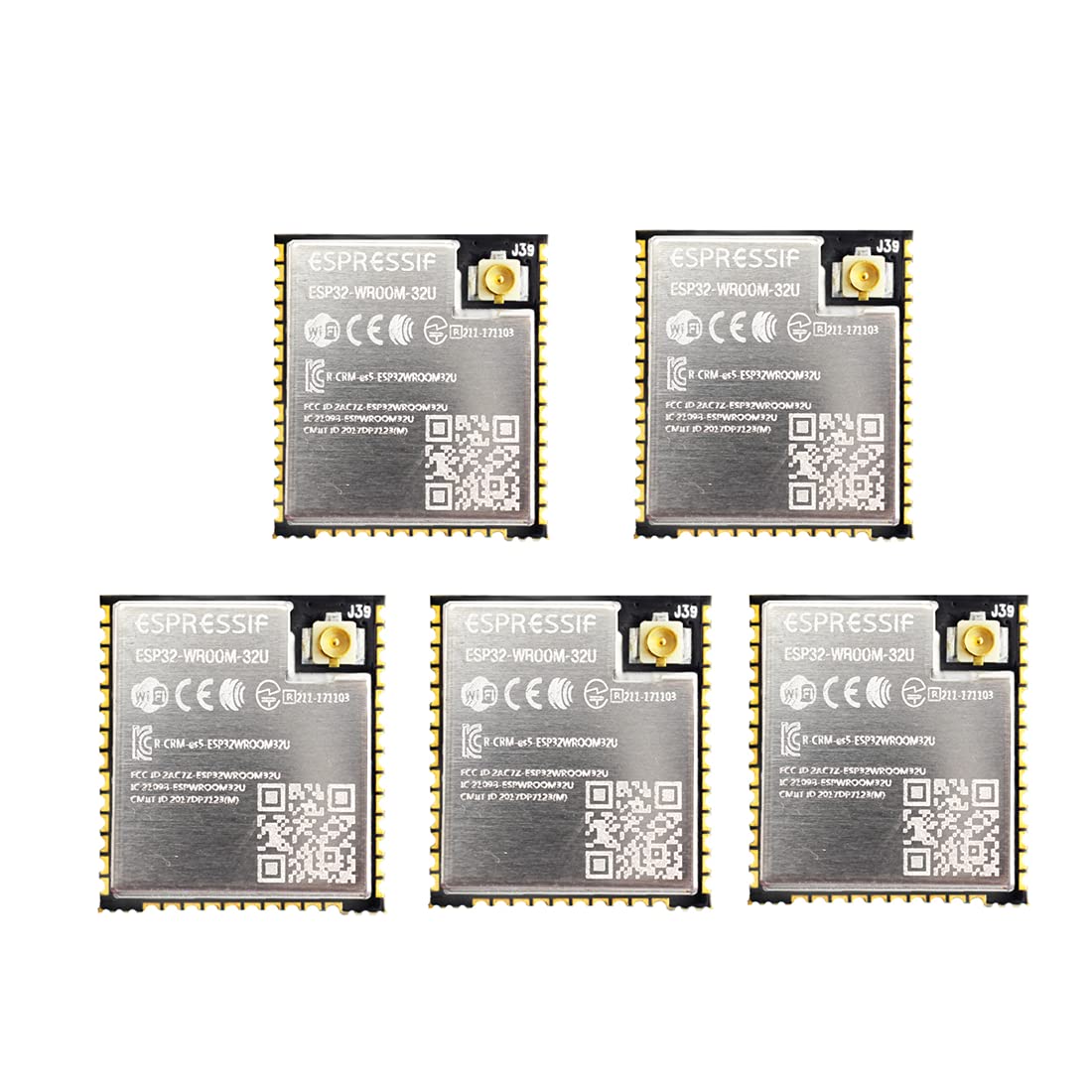 Amazon.com: Lubeby Smart ESP-WROOM-32U 4GHz 4M 8M 16M UFL Connector ...