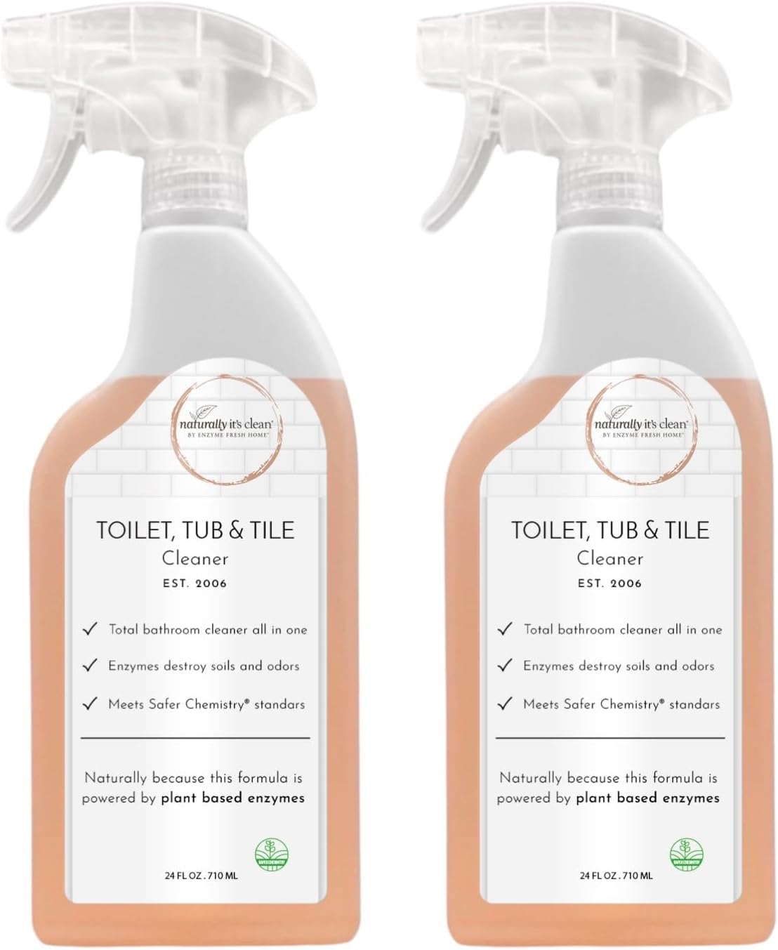 Amazon.com: naturally it's clean Bathroom Cleaner | Toilet, Tub, Tile ...