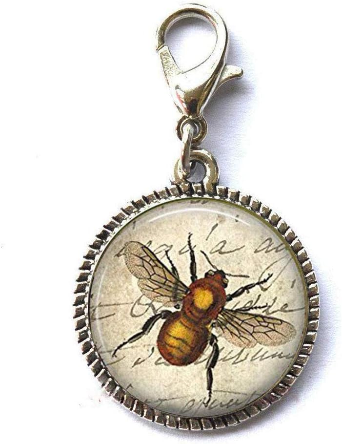 Amazon.com: Bee Zipper Pull - Bumble Bee Gift - Bee Art - Bee Zipper ...