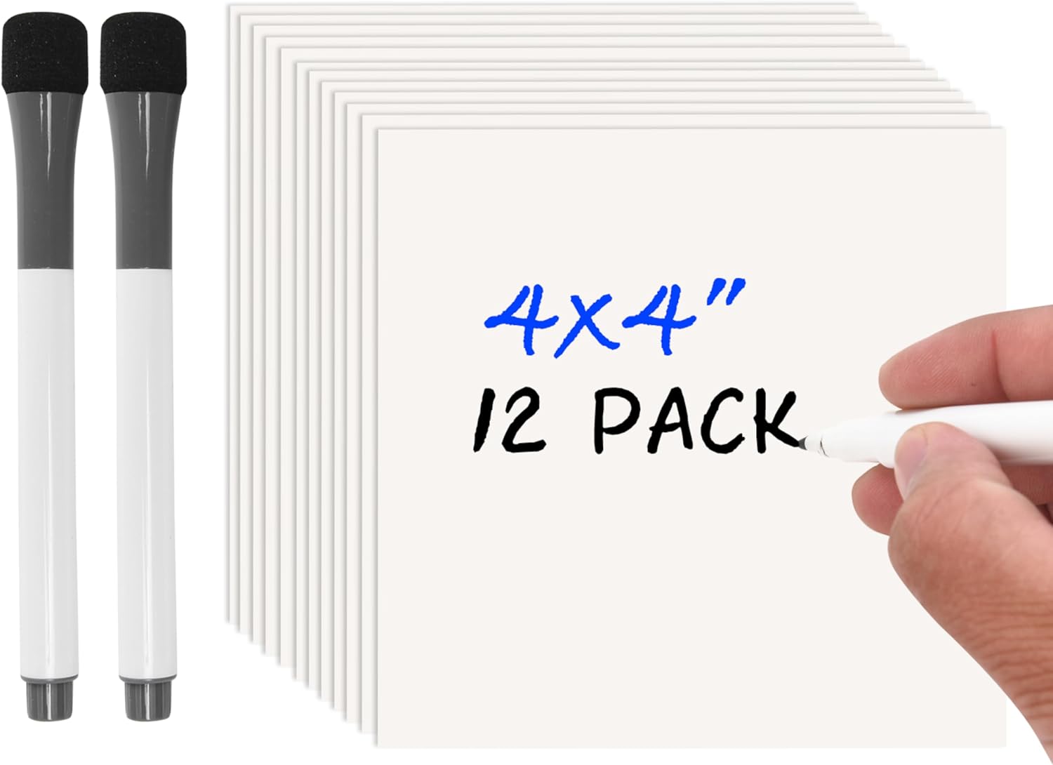 Amazon.com : Board Geeks 12-Piece Dry Erase Sticky Notes Set - Reusable ...