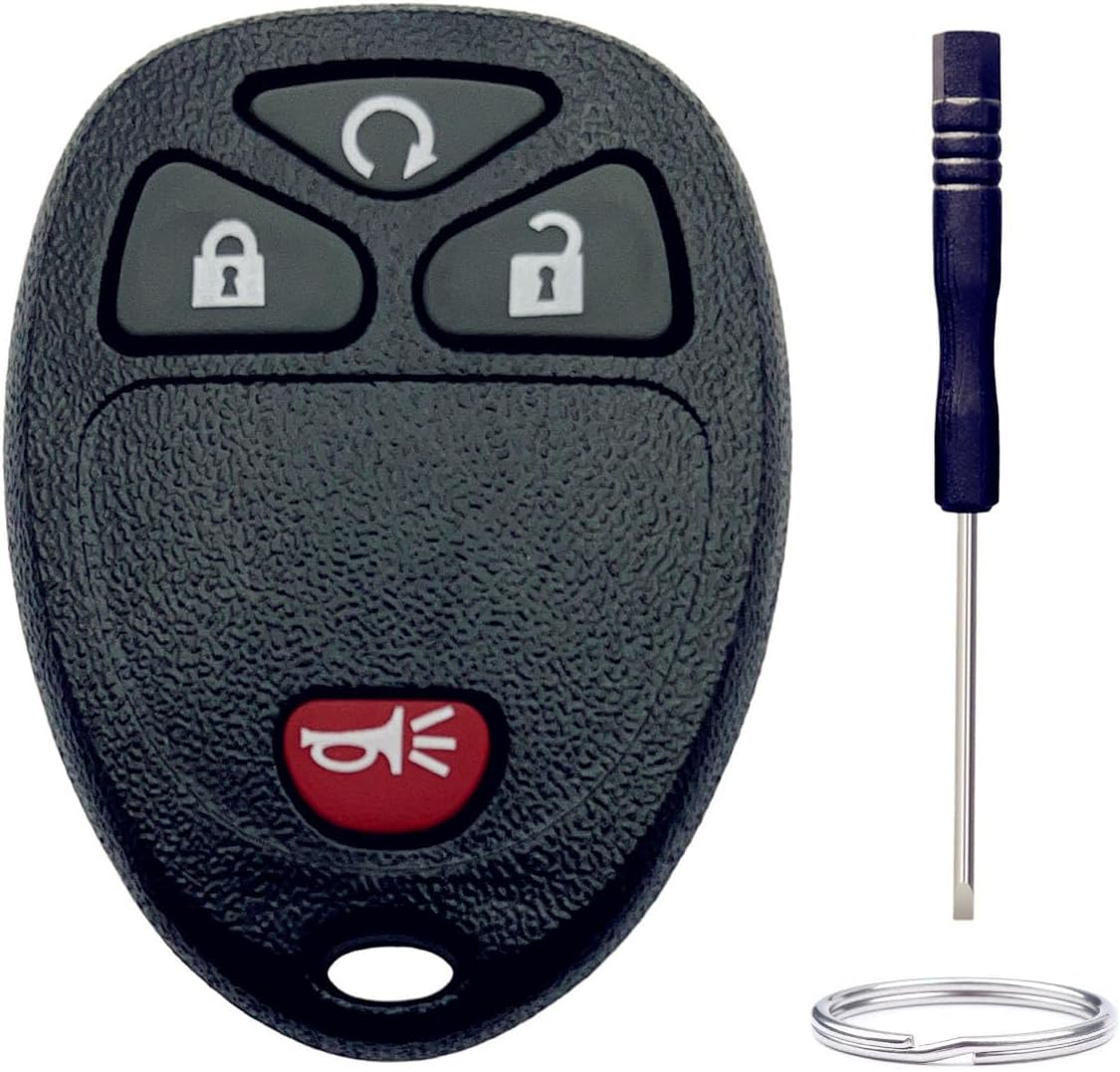 Amazon.com: J-ACCES Replacement Key Fob Case Shell for GM GMC Chevrolet ...