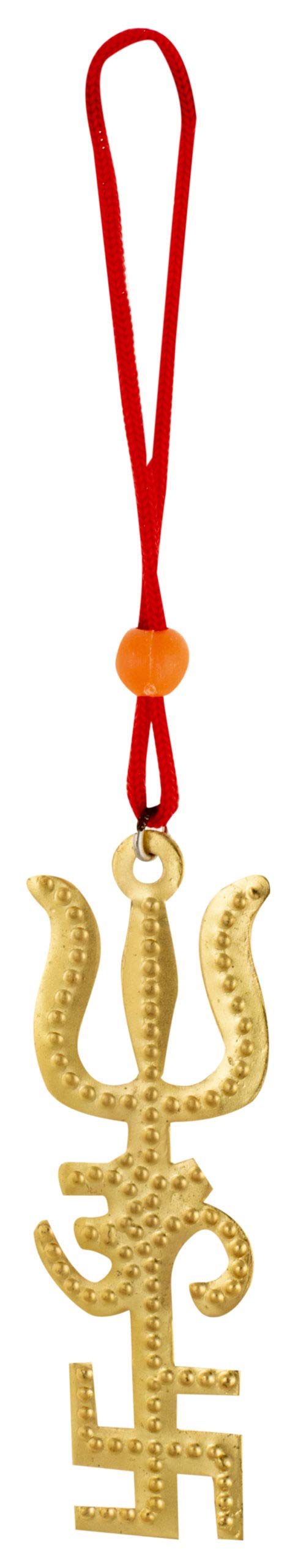 Buy Generic Tri-Shakti swastik Om Trishul Symbol Yantra by Make in ...