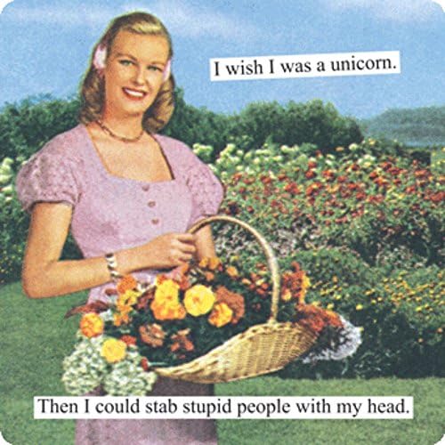 Amazon.com: Anne Taintor Square Refrigerator Magnet - We Go Together ...