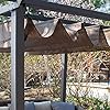 Coolaroo Constantine Pergola 9' x 9' Smoke : Amazon.ca: Patio, Lawn ...