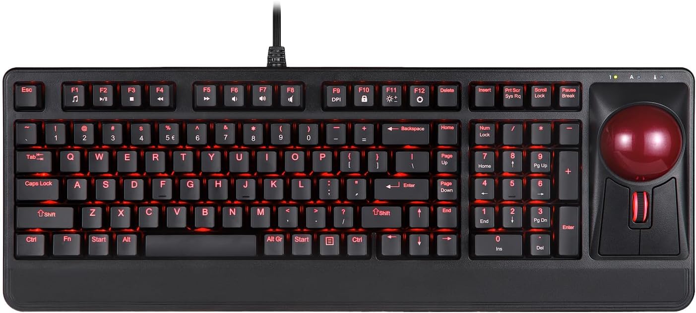 Amazon.com: Contour Design Ultimate Workstation Red Wired - Includes ...