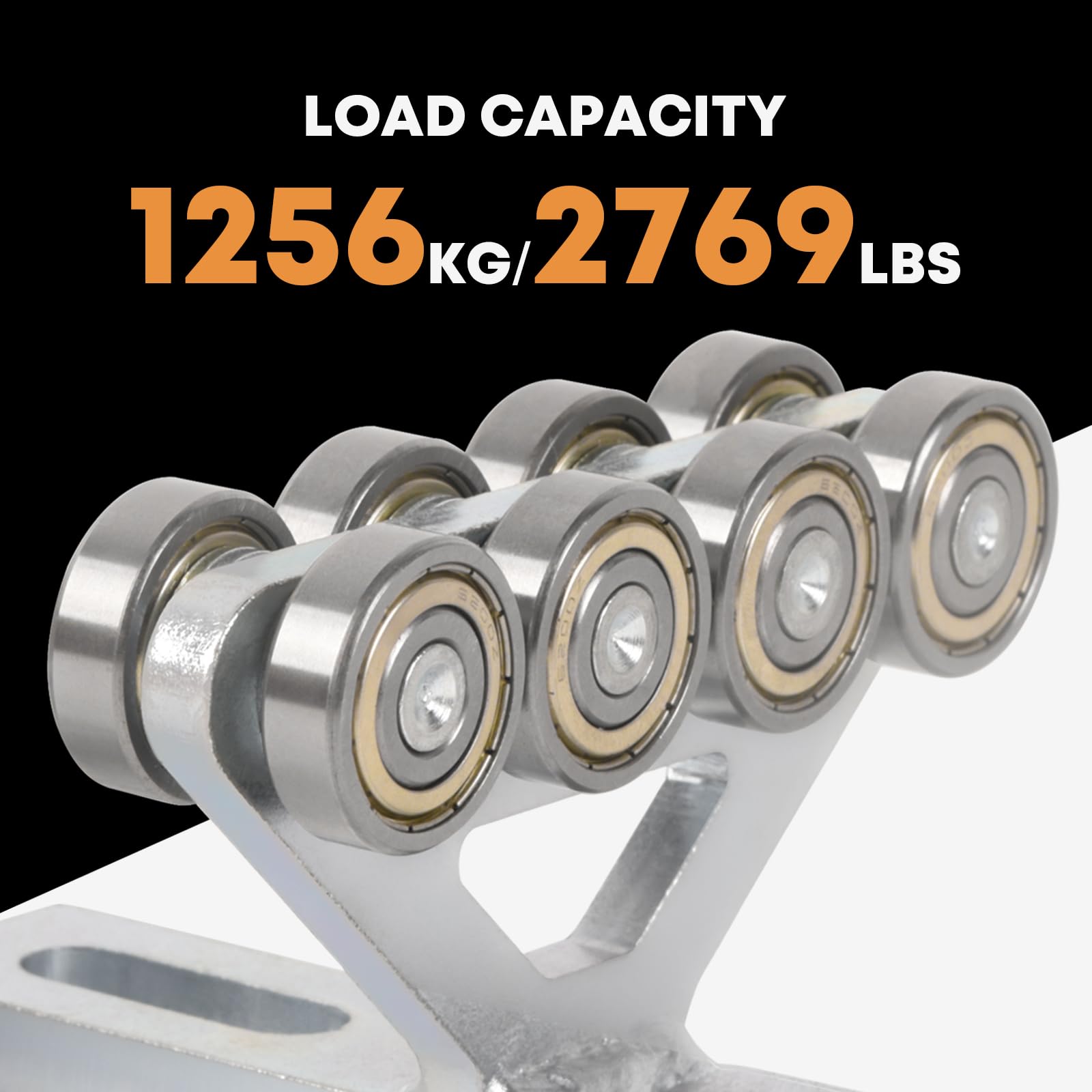 Snapklik.com : 2Pcs 8 Wheel Hoist Roller Trolley For Electric Hoist ...
