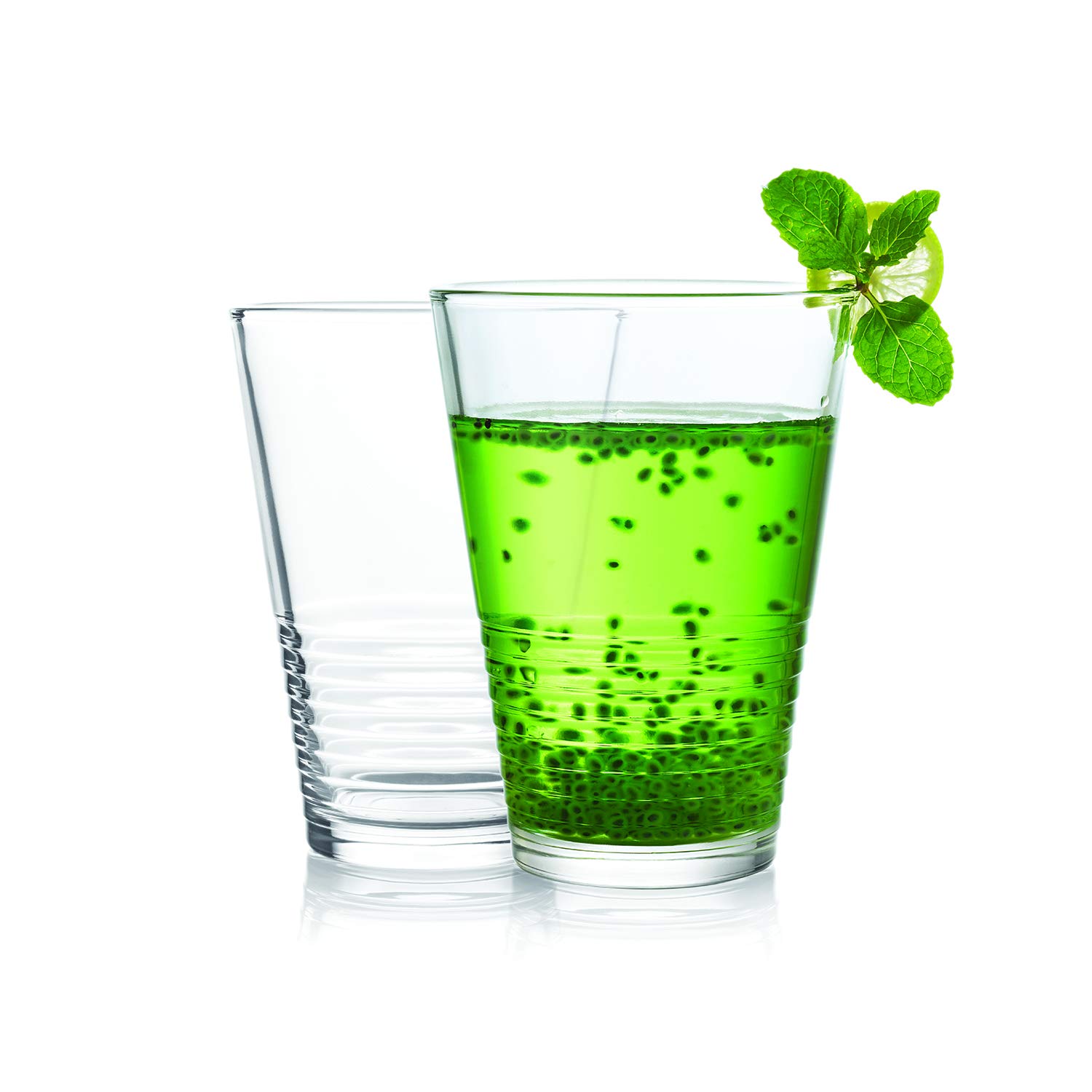 Buy Cello Glass Tumbler - Set of 2, Transparent, 260Ml Online at Low ...