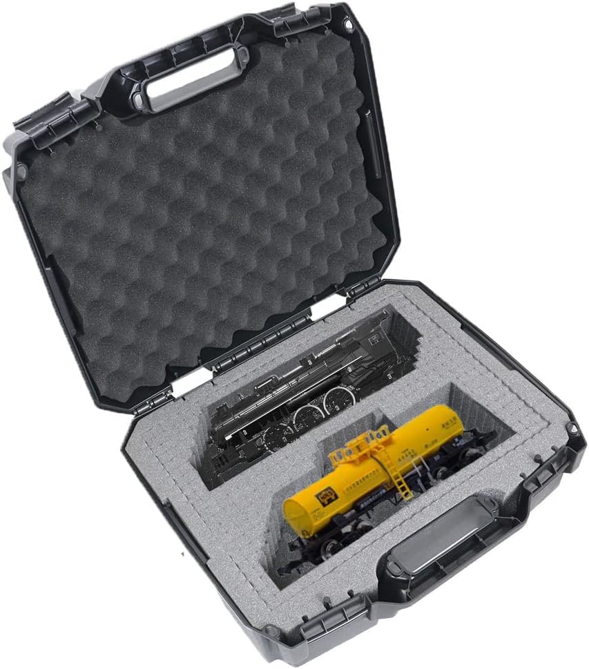 Amazon.com: Case Club Model Train Hard Shell Carrying Case - Fits up to ...