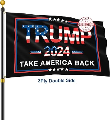 Amazon.com : Trump 2024 Flags 3x5 Outdoor Made in USA-Double Sided 3 ...