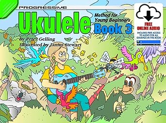 15004 - Progressive Ukulele Method for Young Beginners Book 3 - Book ...