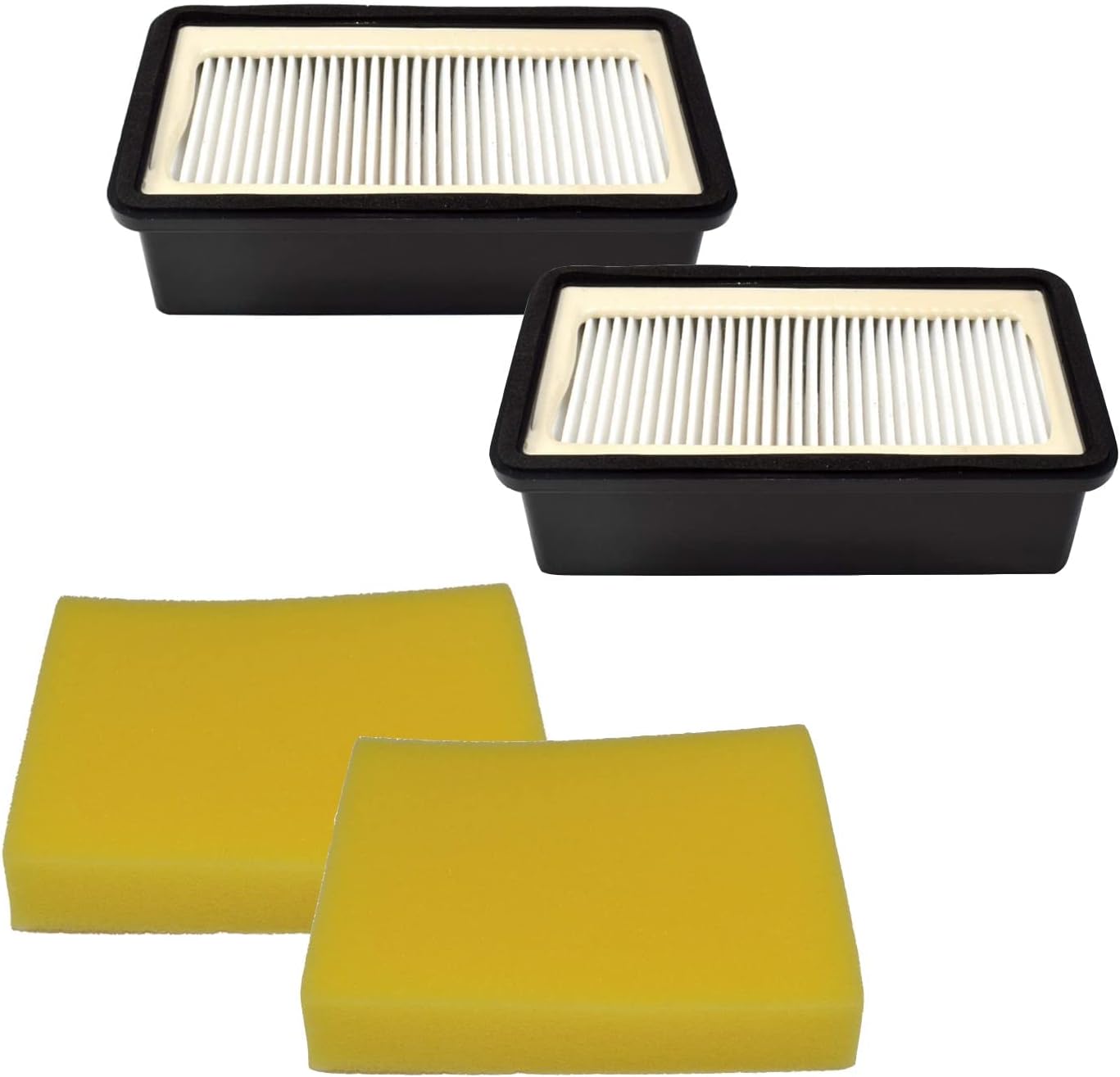 HQRP 2-Pack Filter Kit (Pre-motor + Post-motor Filters) compatible with ...