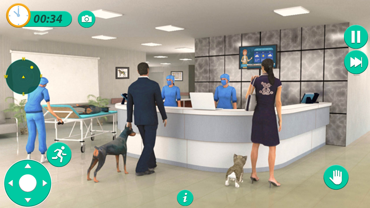 Virtual Pet Doctor Animal Rescue Hospital Games: Adventure Animal ...