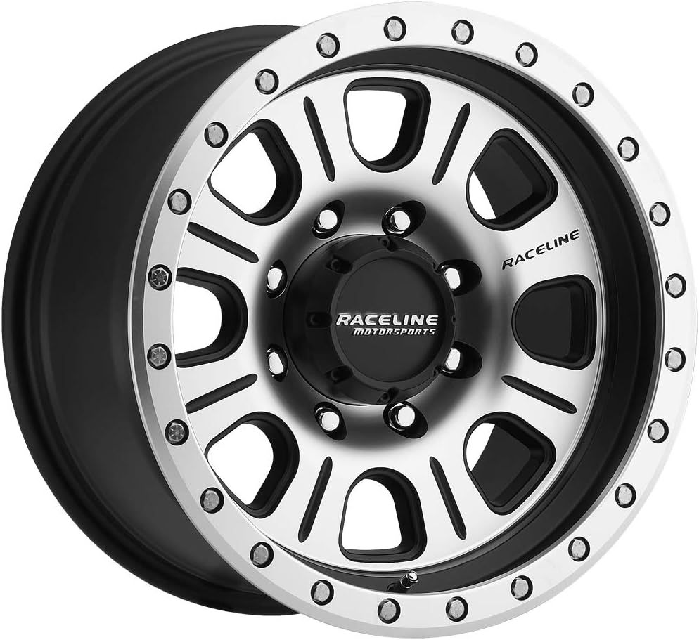 Amazon.com: Raceline Rims Street Lock Monster BMF 17X9 8X6.5 -12mm ...