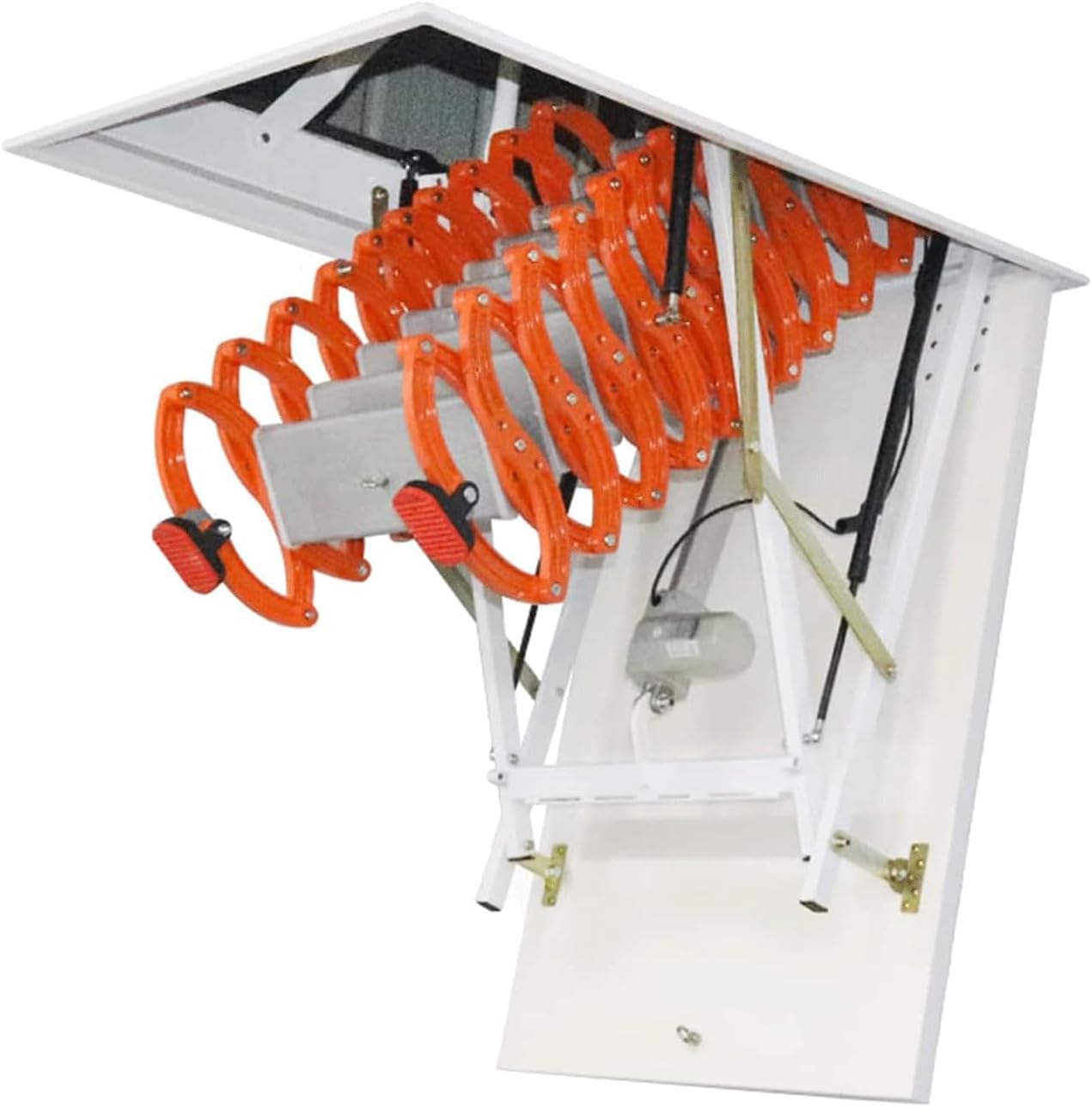 Telescopic Ladder Attic Ladder Alloy Steel Attic Ladder Stealth Manual ...