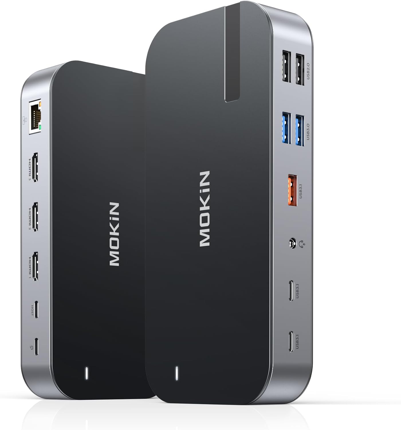 MOKiN Laptop Docking Station,16 in 1 Docking Station USB C Dock Triple ...