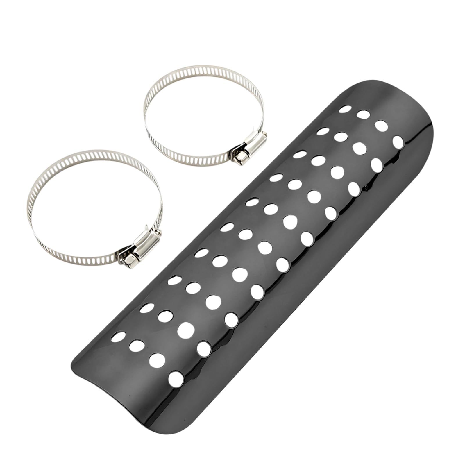 Amazon.com: Wevdn Motorcycle Heat Shield, Aluminum Motorbike Pipe Heat ...