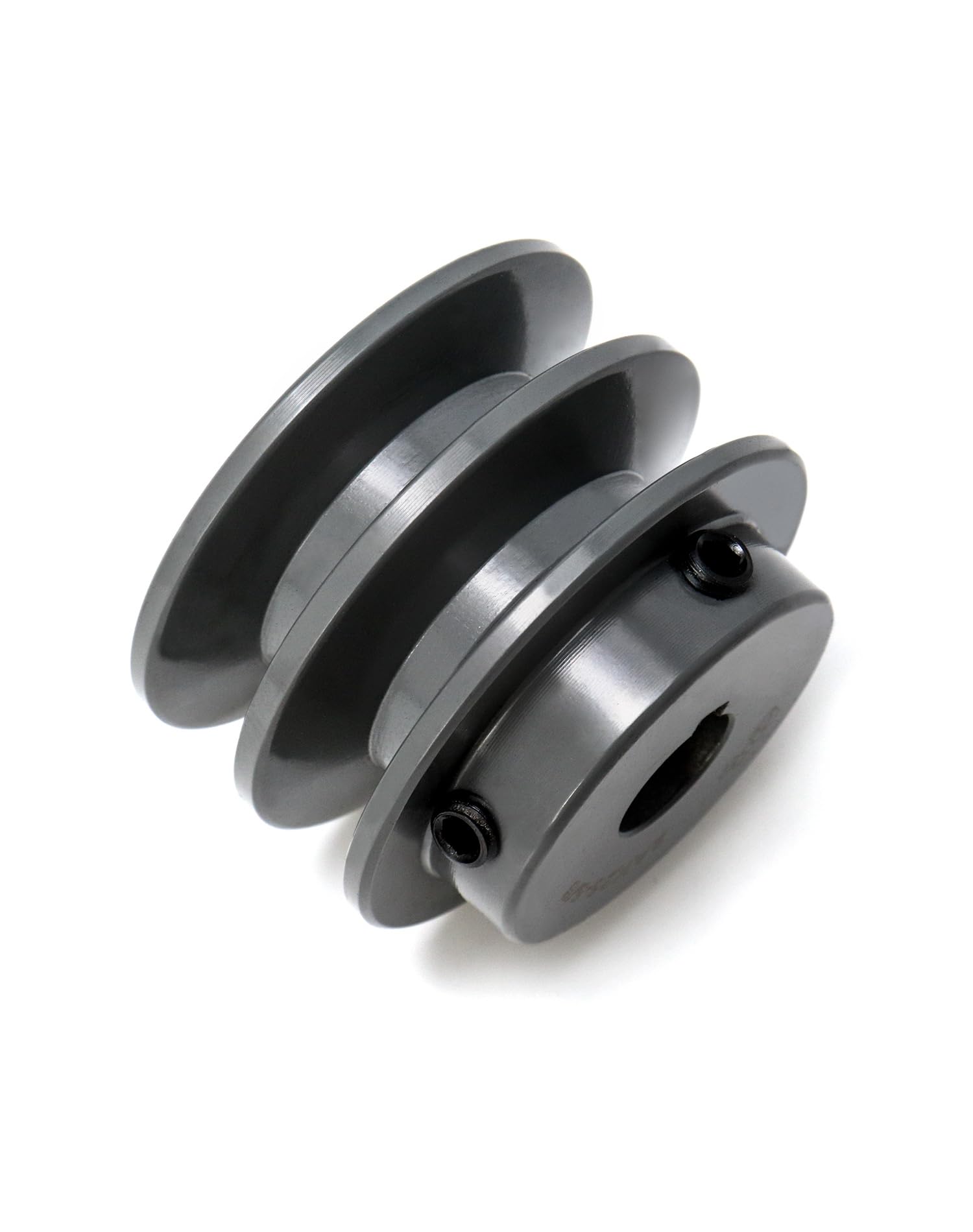 Ax Handles 5/8 Bore Pulley Double Groove Pulley/Sheave 2AK25-5/8,2.5OD ...