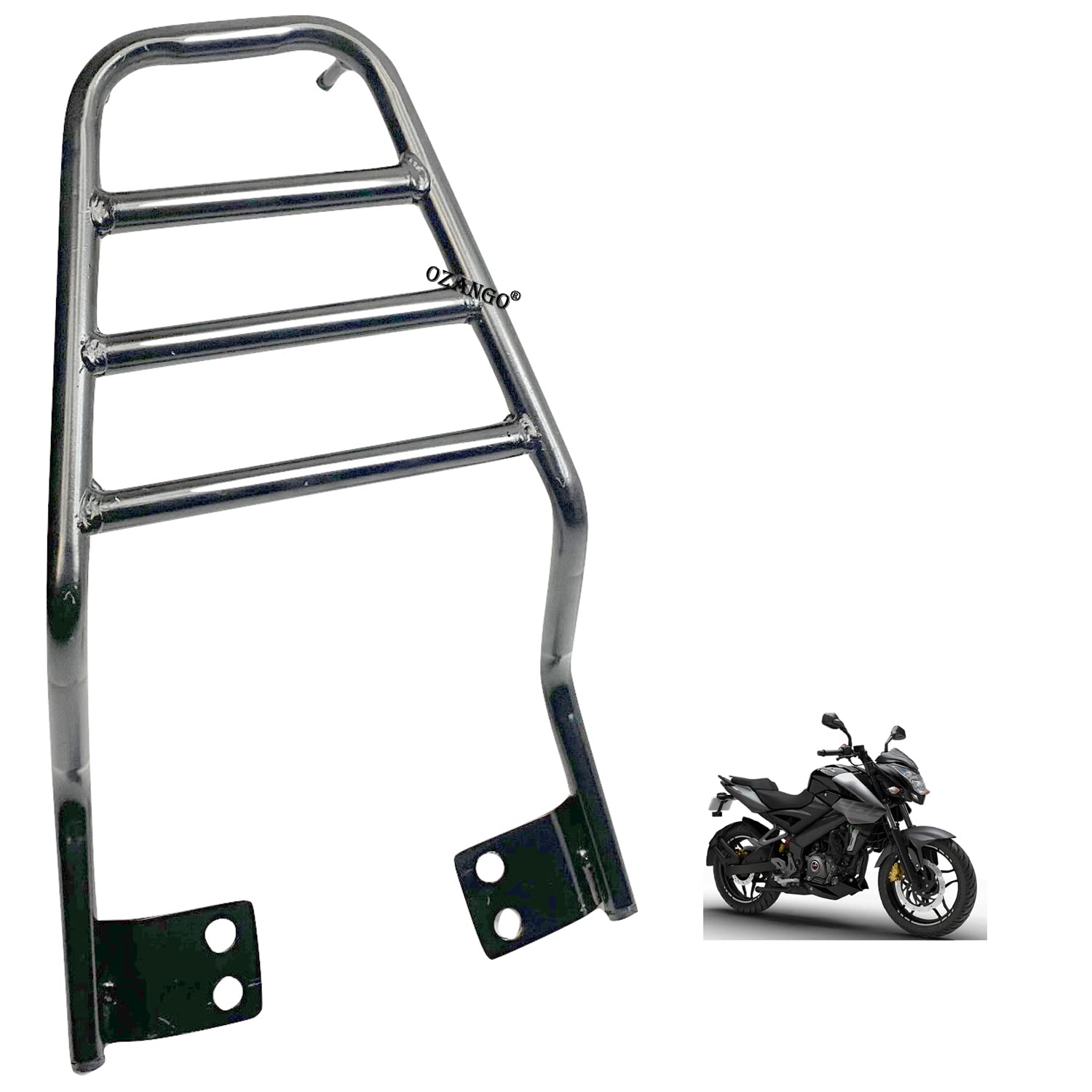 Ozango Bike Rear Carrier Backrack Stand Comfortable Heavy Backrest ...