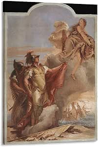 Amazon.com: Giovanni Battista Tiepolo Art Poster Venus's Farewell to ...