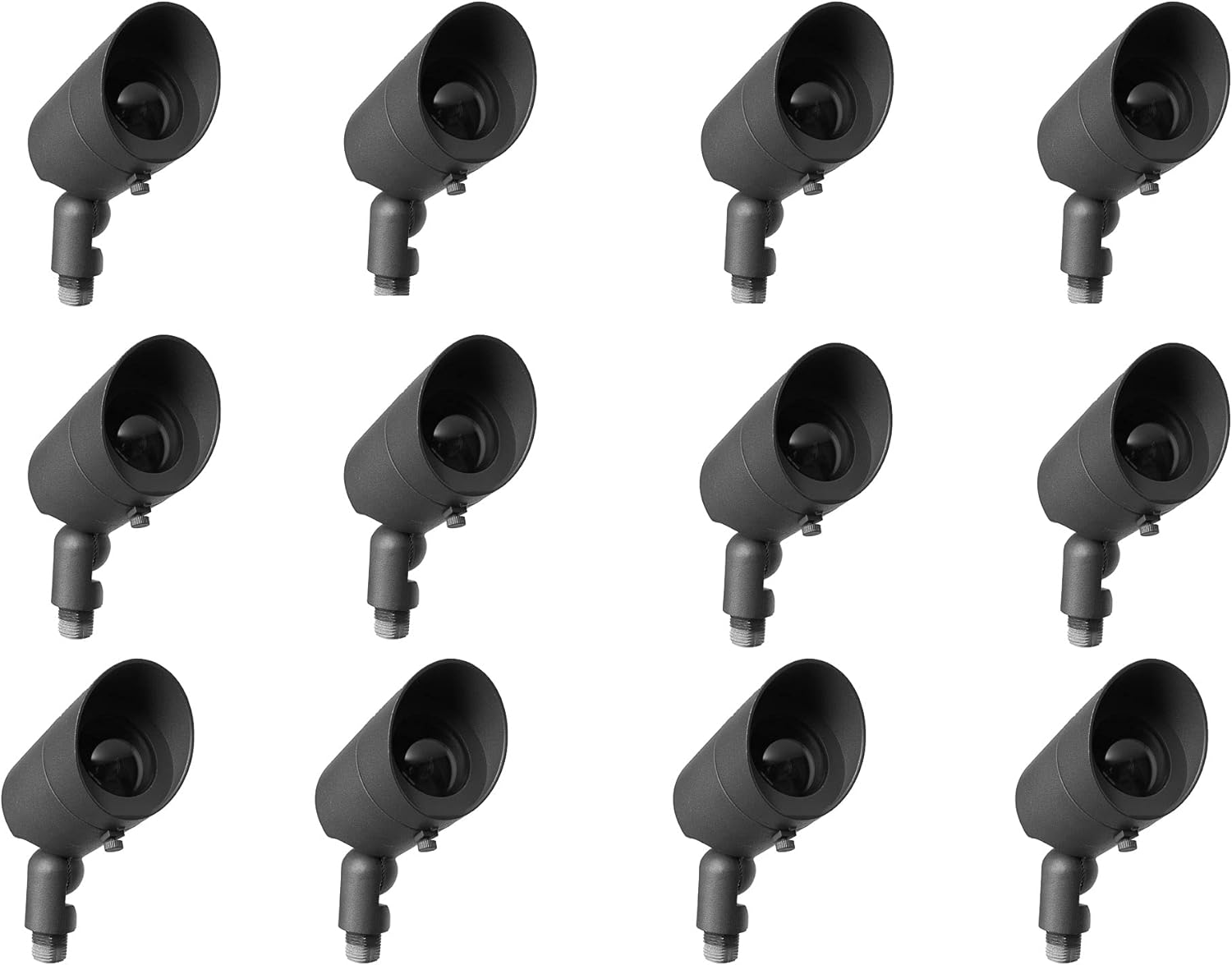 LED Low Voltage Outdoor Directional Lights - 12V AC - 36° Beam Angle ...