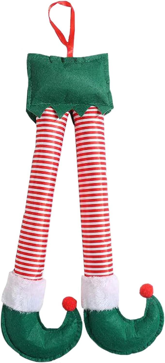 Amazon.com: Elf Leg Decoration for Car Trunk 19.3 * 9.8 inches ,2024 ...