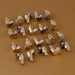 Amazon.com: 20Pcs M6x1mm Metric Male Thread Brass Grease Oil Cup Oiler ...