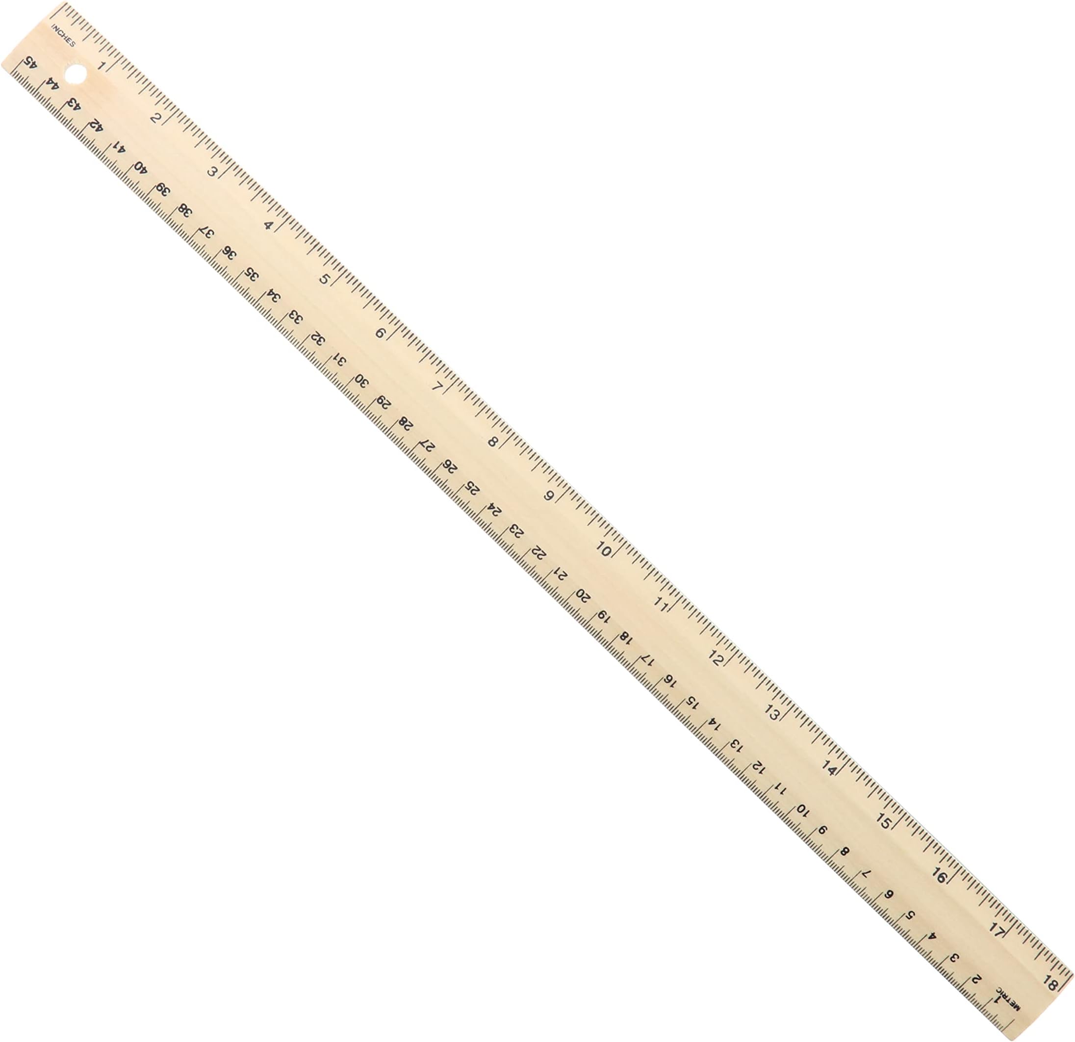 Amazon.com: Art Alternatives Wooden Ruler, 18"