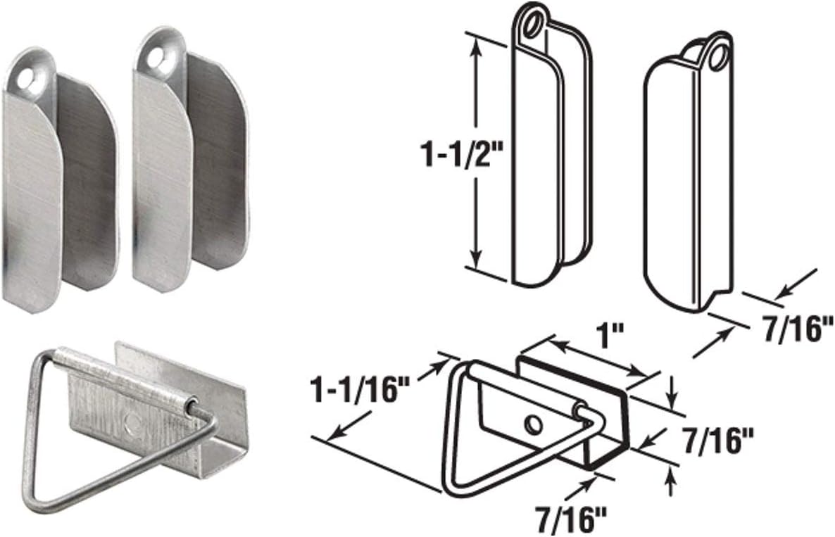 Prime Line Products PL7760 Window Screen Hangers & Latches - Cabinet ...