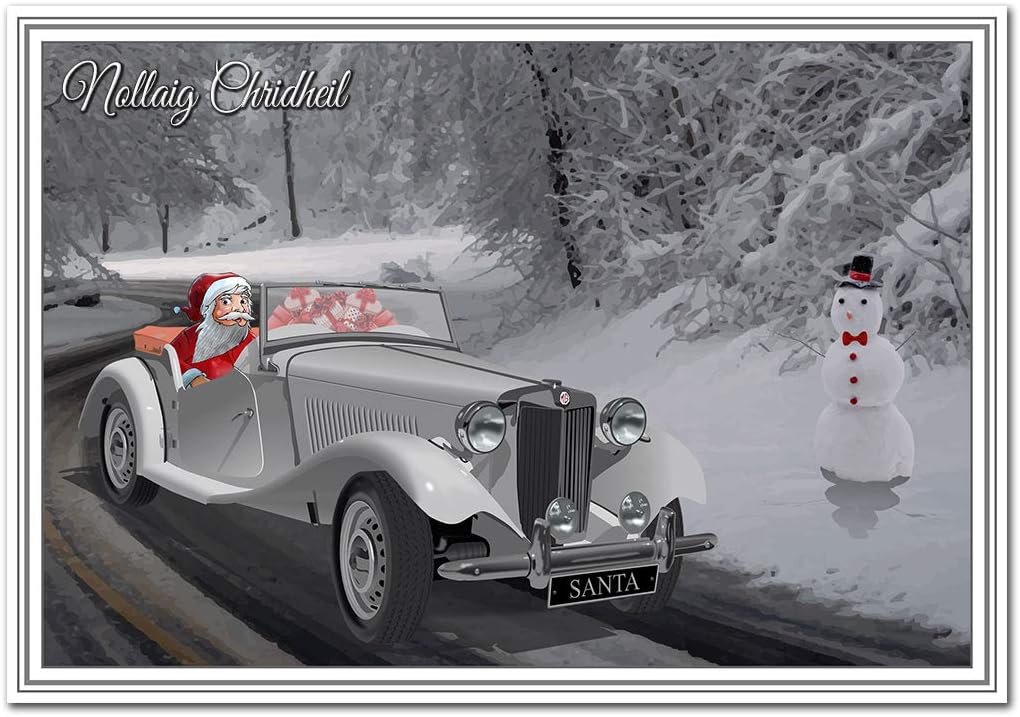 Christmas Cards in different languages - Merry Xmas - Exclusive Luxury ...