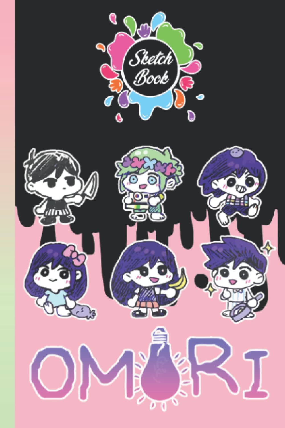 Amazon | Omori Sketch Book Cute Characters for Fan Girls Boys Teens ...