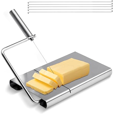 Amazon.com: Cheese Slicers With Wire, ENLOY Cheese Cutters for Block ...