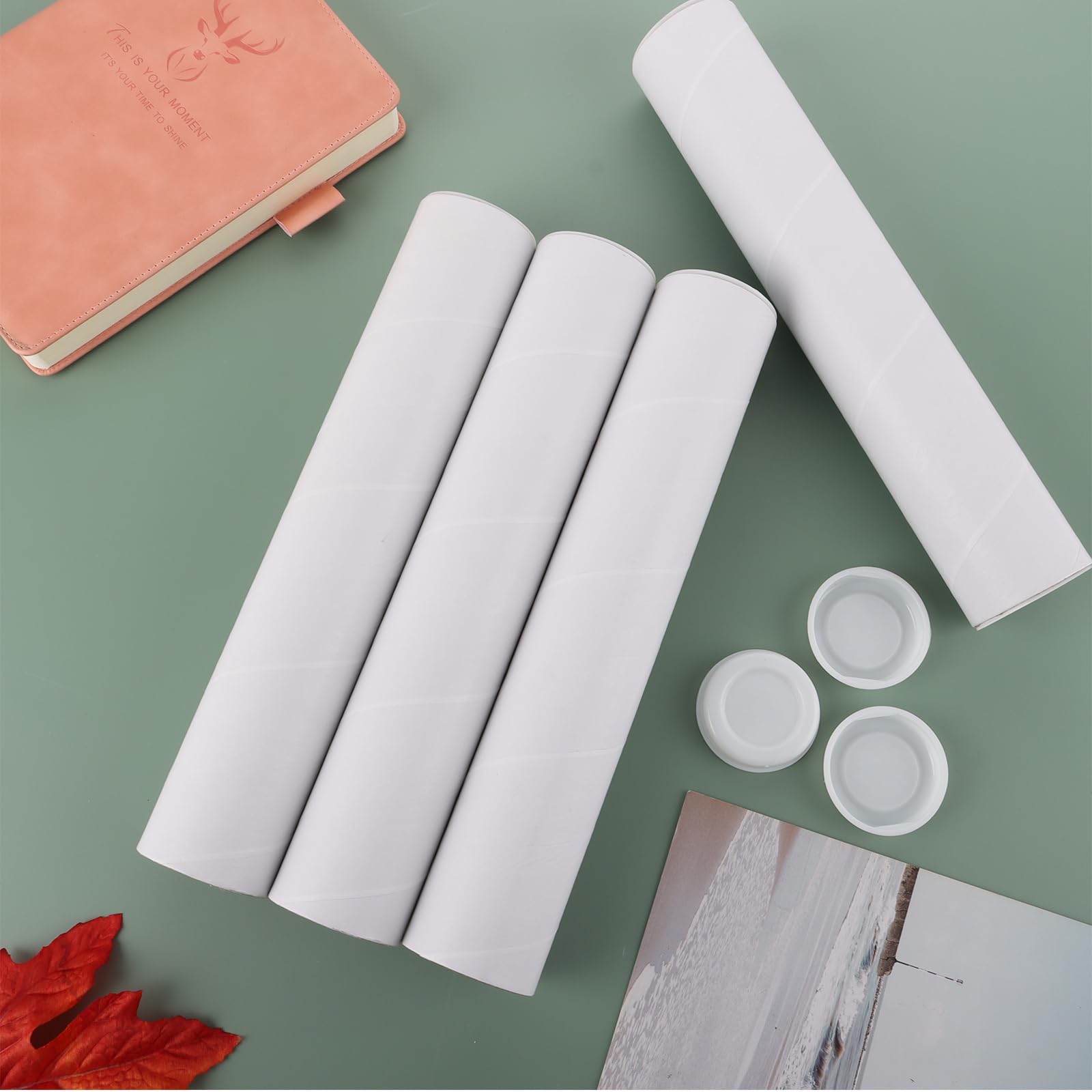 Snapklik.com : FVIEXE 20 Pack Mailing Shipping Tubes, 2 X 12 Inch ...