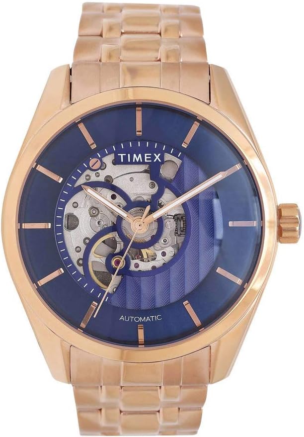 Timex 21 Jewel Automatic Analog Brown Dial Men's Watch-TWEG16700 ...