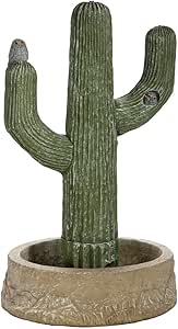 Amazon.com: Solid Rock Stoneworks Concrete Cactus Fountain - 40" Tall ...
